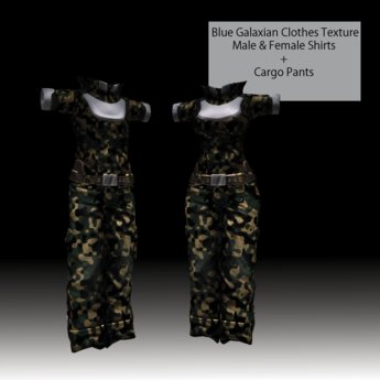 Second Life Marketplace - [BG] Cloths Tex Mod Camo02