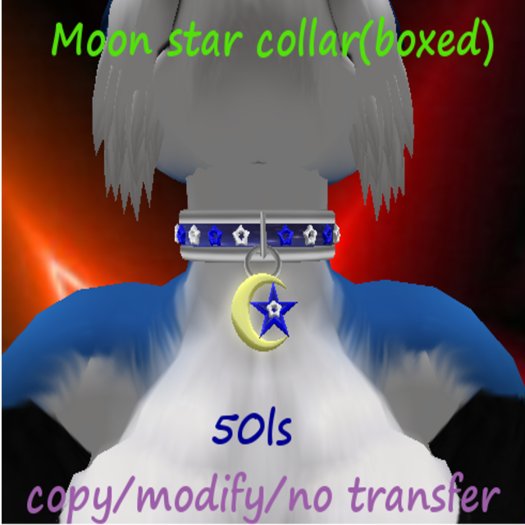 Second Life Marketplace - Moon star collar(boxed)