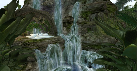 Second Life Marketplace - TROPICAL WATERFALL