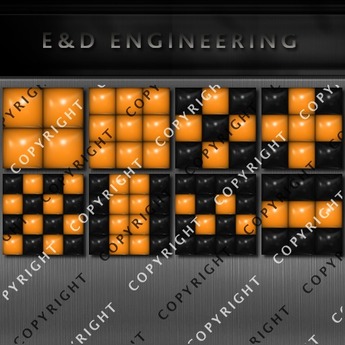 Second Life Marketplace - [FLR230] 8 Orange Latex and Black Latex ...