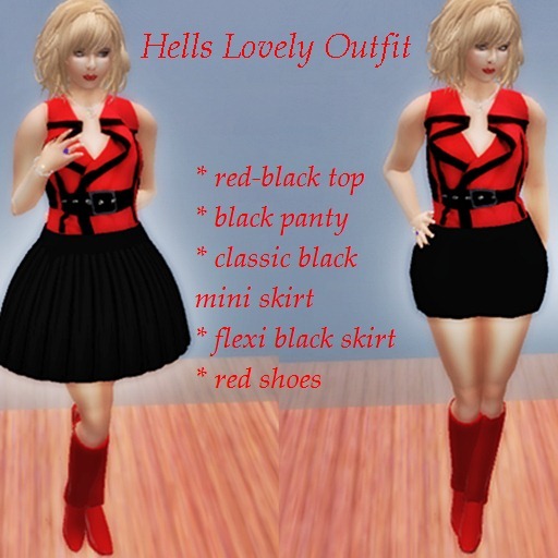 Second Life Marketplace - Hells Lovely Outfit