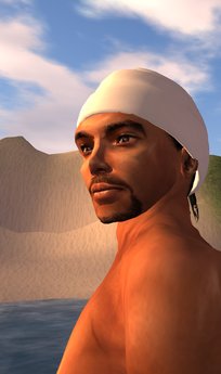 Second Life Marketplace - bean cap - white