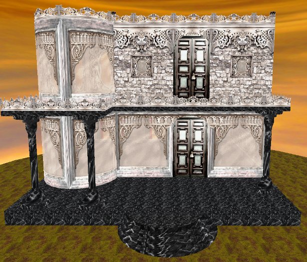 Second Life Marketplace - Silver Ruins Castle - Low prim Line