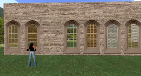 Second Life Marketplace - Seamless Castle Window Wall Textures, Castle ...