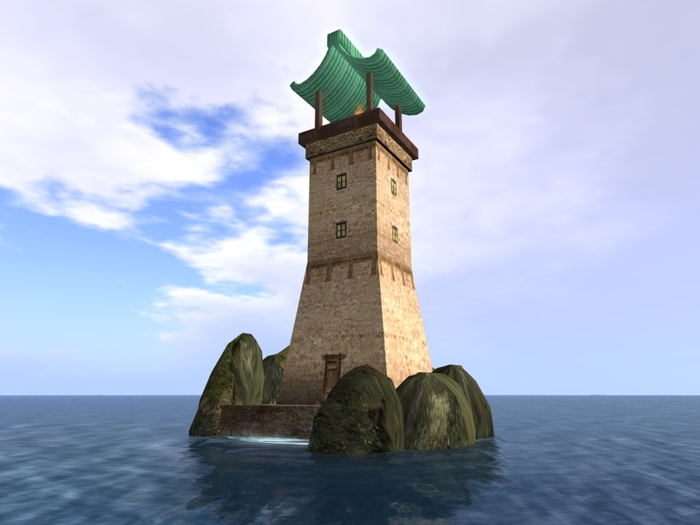 Second Life Marketplace - OFF SIM Japanese Lighthouse
