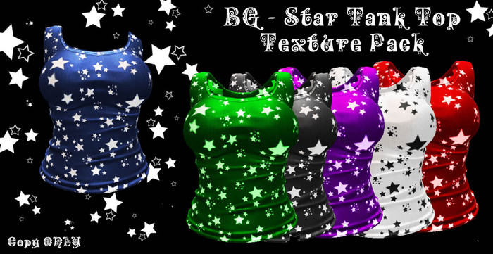 Second Life Marketplace - SN - BG Star Texture Pack