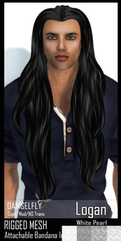 Second Life Marketplace - *~*Damselfly*~*Logan White Pearl