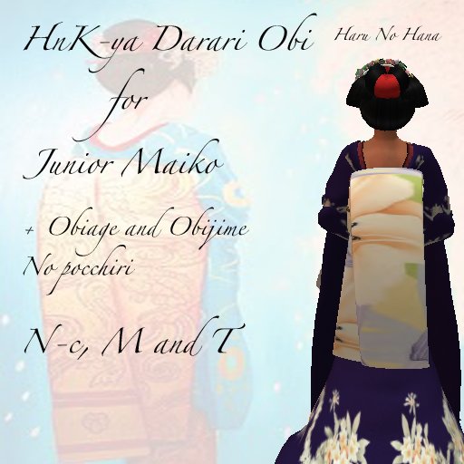 Second Life Marketplace - Minarai Handarari obi Haru no Hana (DOLLARBIE ...