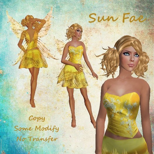 Second Life Marketplace - Sun Fae - Fairy outfit