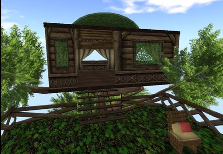 Second Life Marketplace - Baumhaus/Treehouse "Gini"