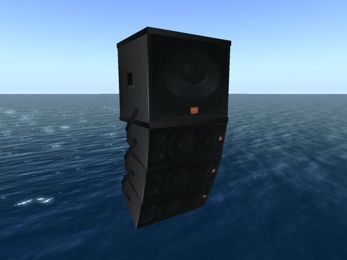 Second Life Marketplace - Rave - Speakers - Line Arrays JBL JRX