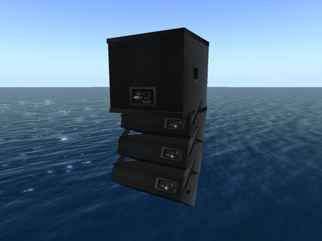Second Life Marketplace - Rave - Speakers - Line Arrays JBL JRX