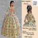 Second Life Marketplace - 1773 Robe Anglaise - Rosea (with accessories)