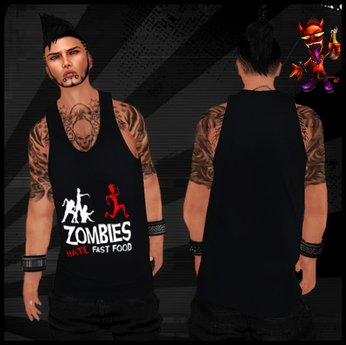 Second Life Marketplace - ..::Drunk Devil::.. ~ Zombies Hate Fast Food ...