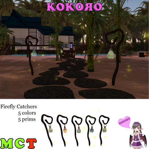 Second Life Marketplace Kokoro Firefly Catchers