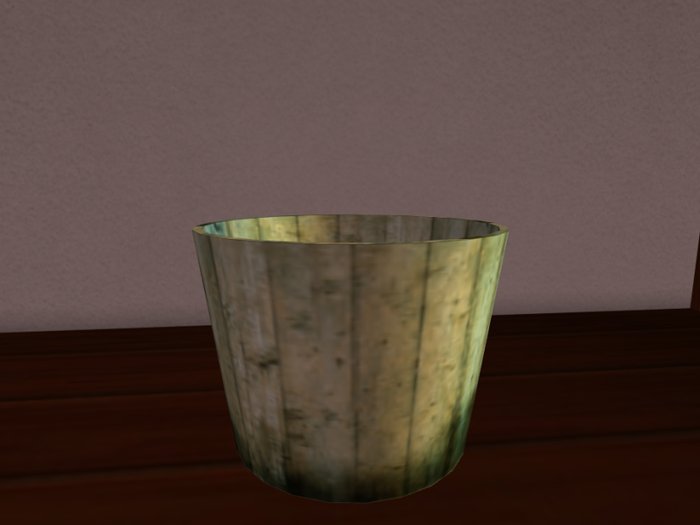 Second Life Marketplace - Wood Bucket with Blood Stain