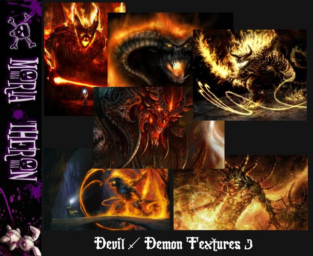 Second Life Marketplace - [ Moria’Theron ] Textures - Demons 3