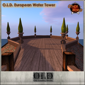 Second Life Marketplace - O.L.D. European Water Tower