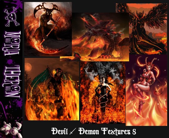 Second Life Marketplace - [ Moria’Theron ] Textures - Demons 8