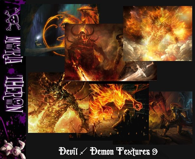 Second Life Marketplace - [ Moria’Theron ] Textures - Demons 9