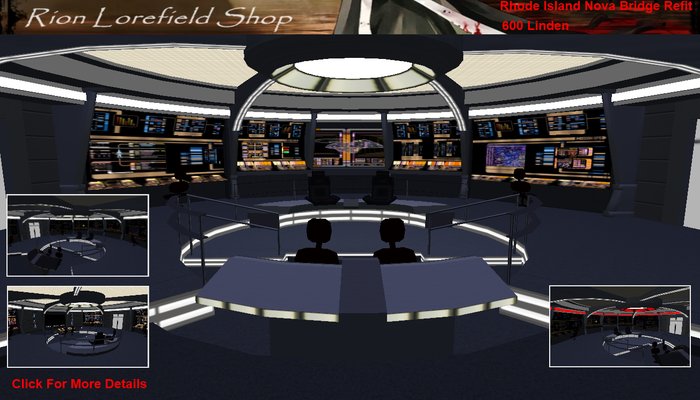 Second Life Marketplace - Rhode Island Nova Refit Bridge (BOXXED)