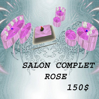 Second Life Marketplace - salon rose