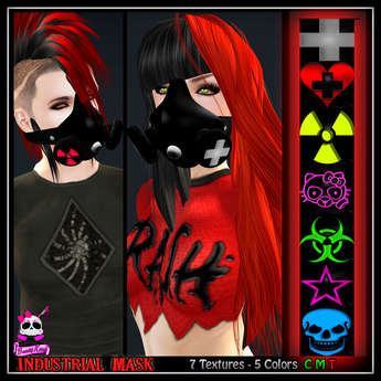 Second Life Marketplace - ..::Beauty Killer::.. Industrial Mask