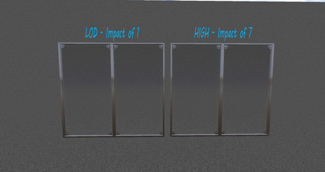 Second Life Marketplace - Furry Abyss - MESH Automatic Sliding Doors ...