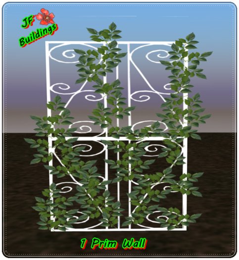 Second Life Marketplace - flower wall