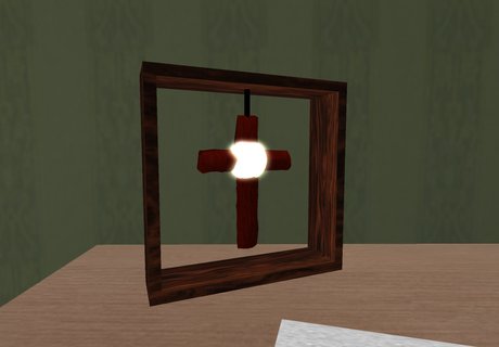 Second Life Marketplace - Suspended Cross Boxed Light