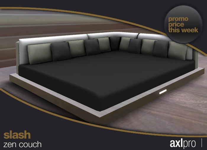 Second Life Marketplace - AXL pro box - Slash Zen Couch