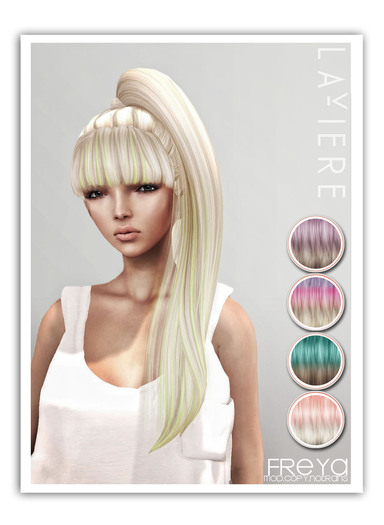 Second Life Marketplace - -LaViere- Freya Colors Pack