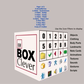 Second Life Marketplace - EGW Box Clever DEMO