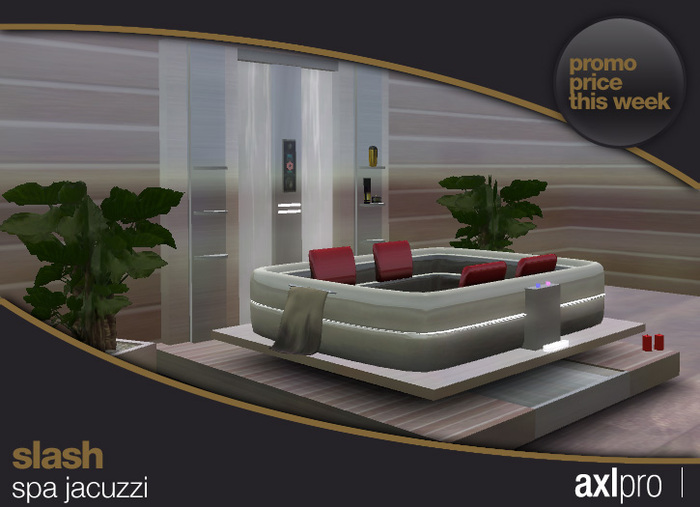 Second Life Marketplace - AXL pro box - Slash Spa Jacuzzi