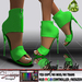 Second Life Marketplace - **SD** Peridot August stiletto Heels RGB BSM