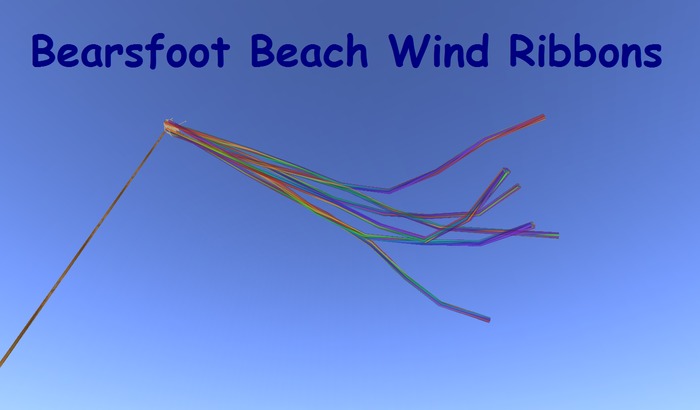 Second Life Marketplace - Bearsfoot Beach Wind Ribbons