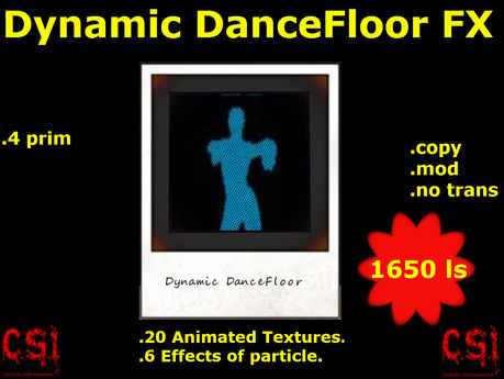 Second Life Marketplace - Dynamic DanceFloor FX (box)