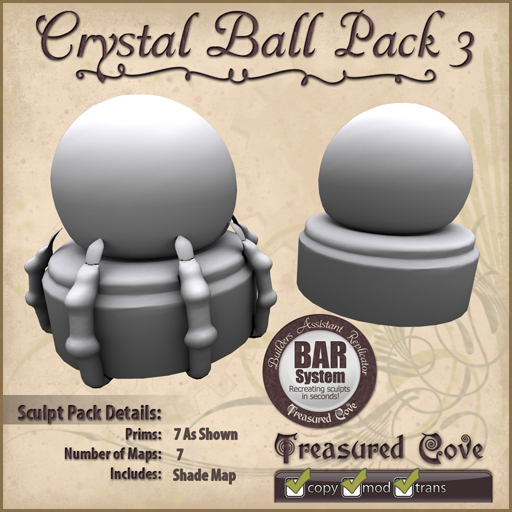 Second Life Marketplace - -TC- Crystal Ball Pack 3