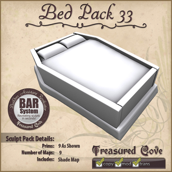 Second Life Marketplace - -TC- Bed Pack 33 Clearance Priced
