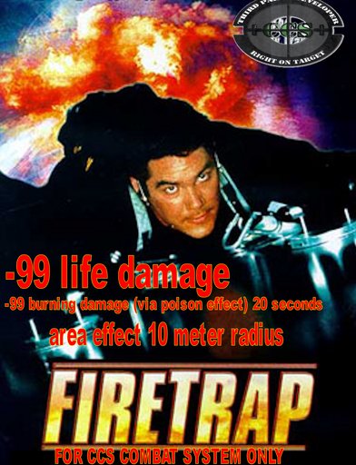 Second Life Marketplace - Boxed - fire trap v1 CCS Damage