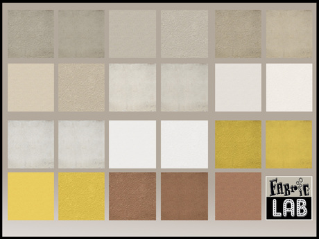Second Life Marketplace - Fabric Lab Stucco Seamless & Shaded Plaster ...