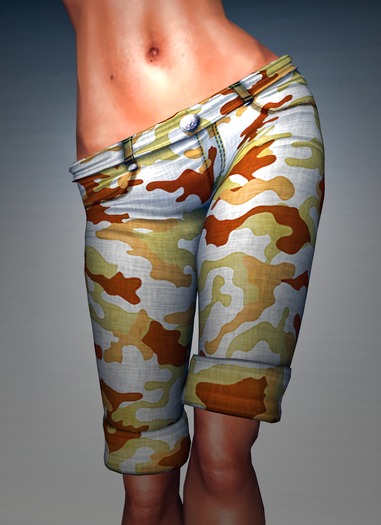Second Life Marketplace Qc Mesh Camo Pants 1