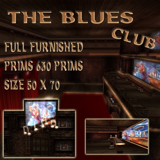 Second Life Marketplace - Promo !!!! NEW !!! The Blues Club