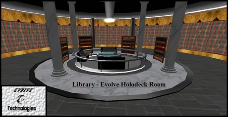 Second Life Marketplace - Library - Evolve Holodeck Room, Copy/Mod