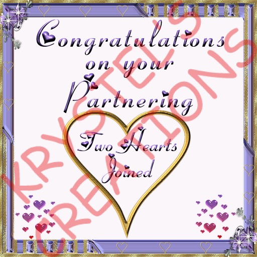 Second Life Marketplace - P1 Congratulations on your Partnering (Wear Me)