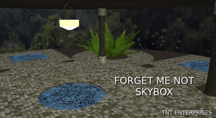 Second Life Marketplace - TNT FORGET ME NOT PAVILION SKYBOX - BOXED
