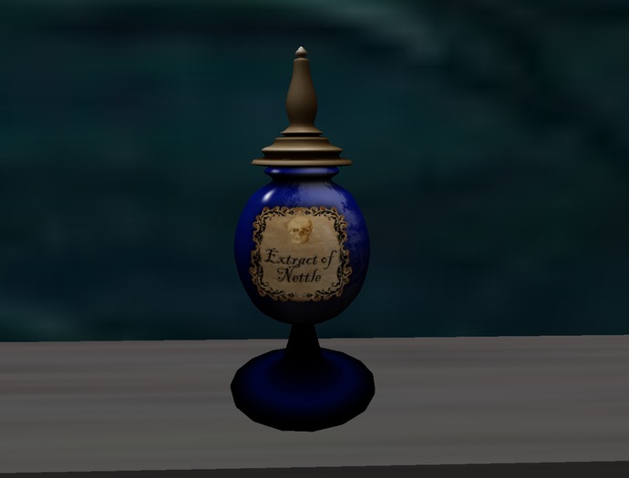 Second Life Marketplace - Extract of Nettle Potion Bottle w stopper