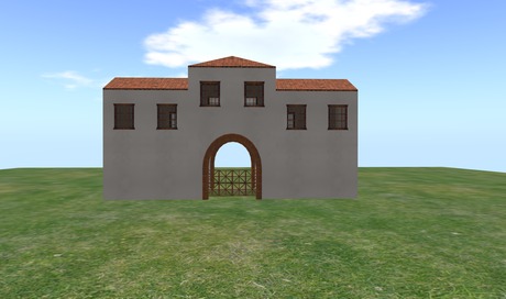 Second Life Marketplace - Villa Rustica Gatehouse 1.0