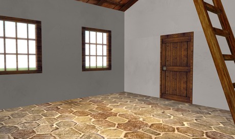 Second Life Marketplace - Villa Rustica Gatehouse 1.0