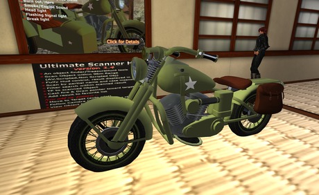 Second Life Marketplace - WLA1942 - World War II Bike - High Prim